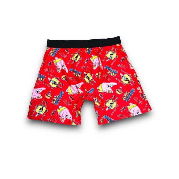 CoCo Brands | Underwear & Socks | Nickelodeon Spongebob Squarepants Krusty Krab Pizza Mens Boxer ...
